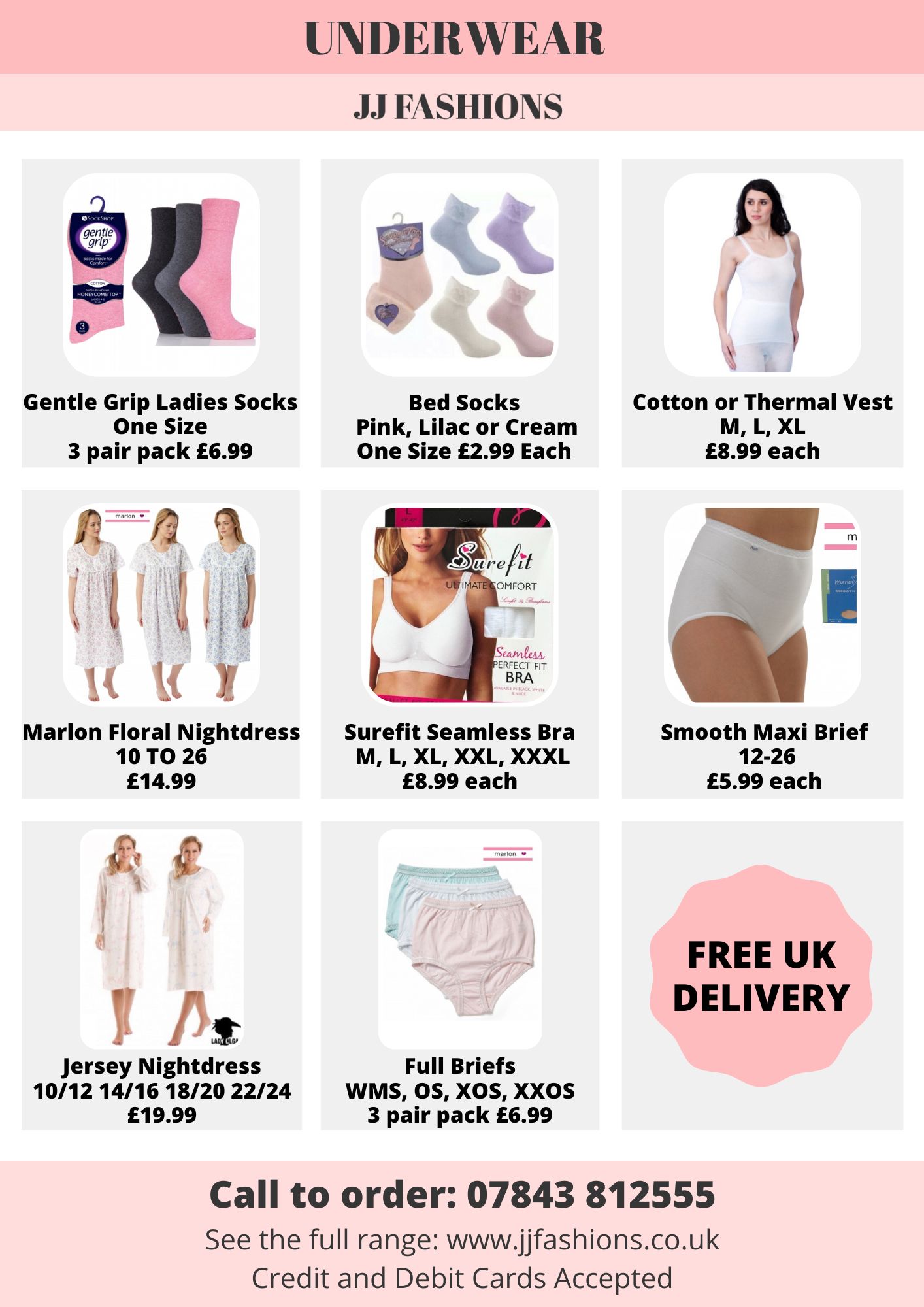 Pop-Up Clothing Shop | Sussex & West Kent | JJ Fashions UK
