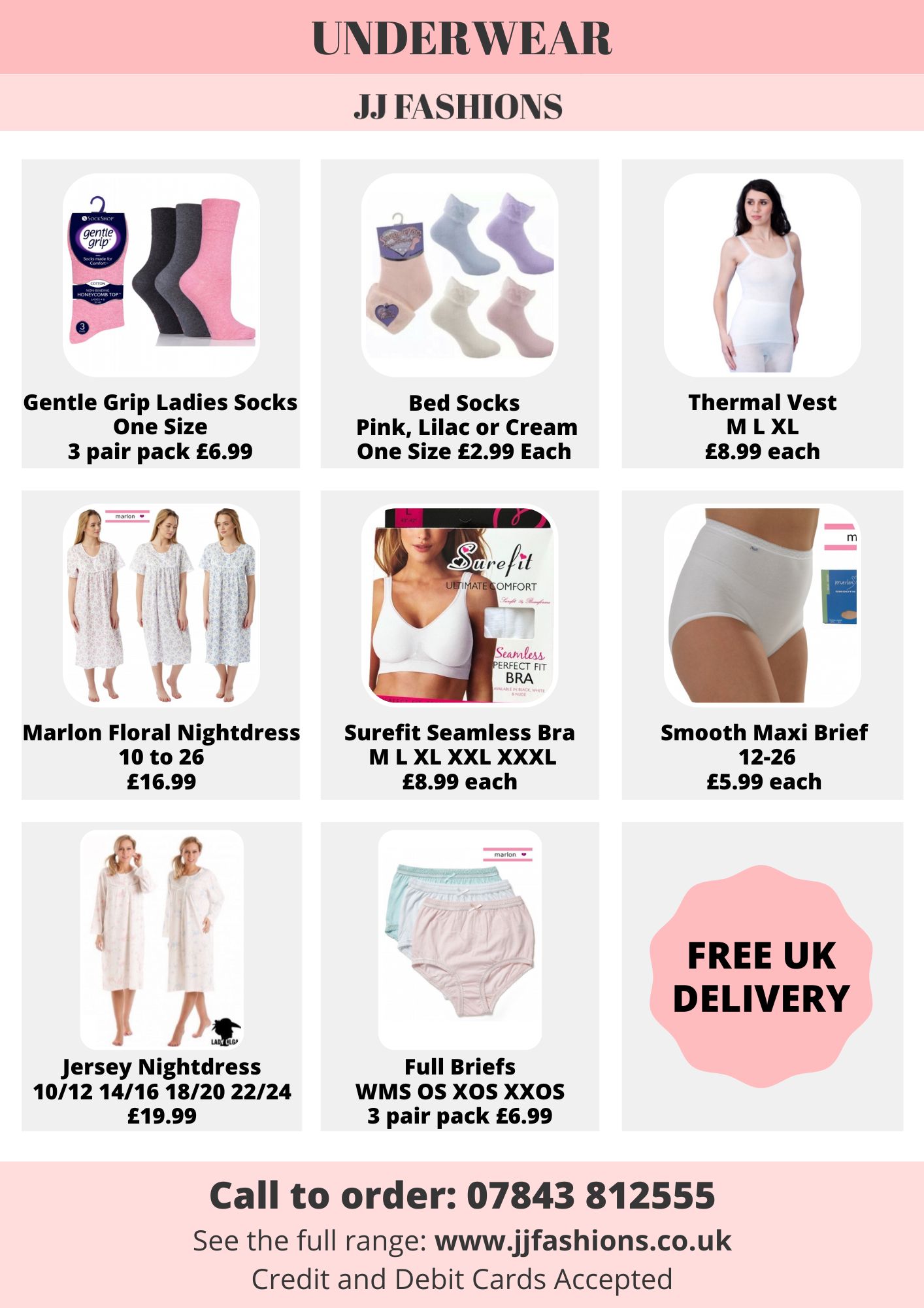 Mobile Clothing Shop | Sussex & West Kent | JJ Fashions UK